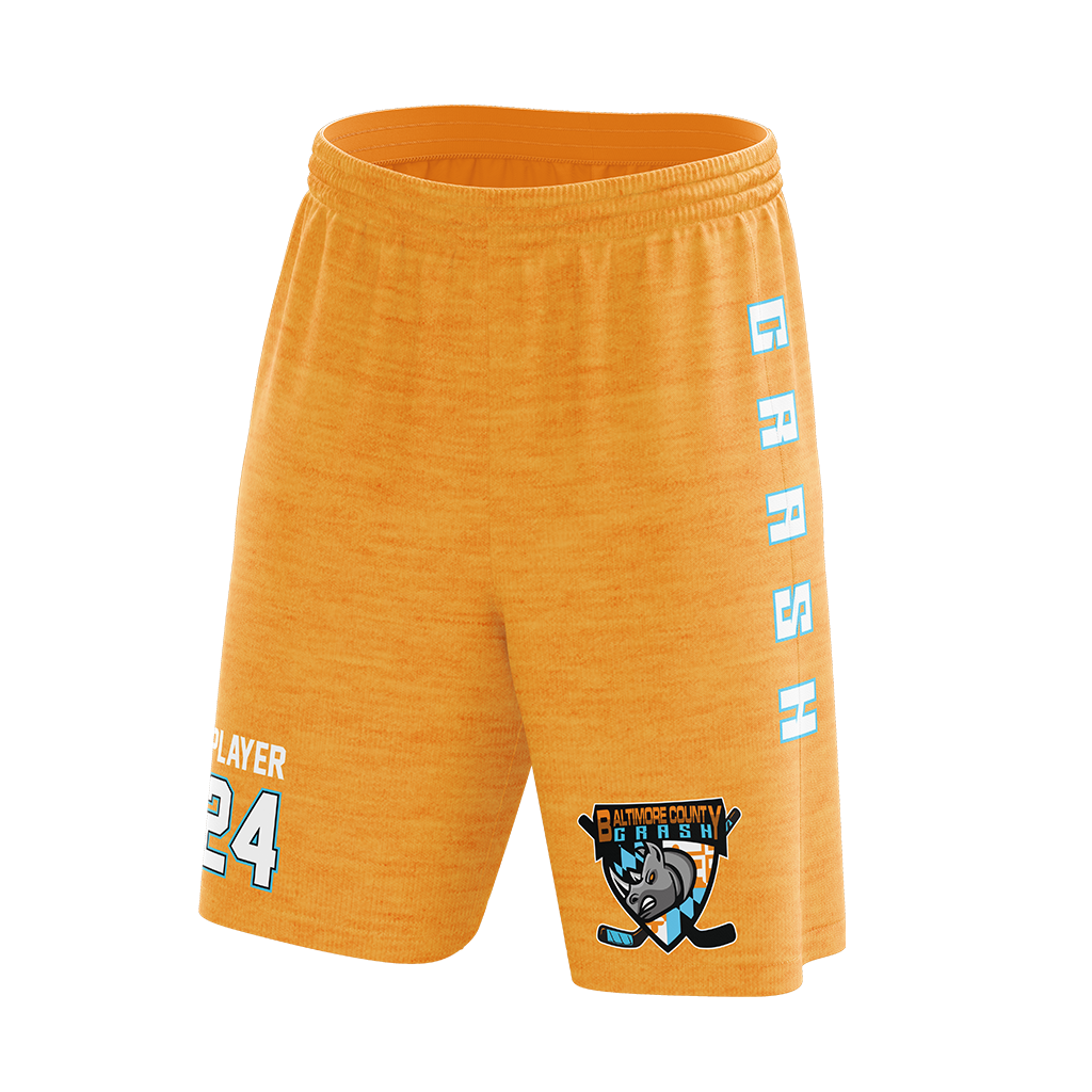 Crash Shorts - 2024 Alternate Orange | Foundations Hockey Store